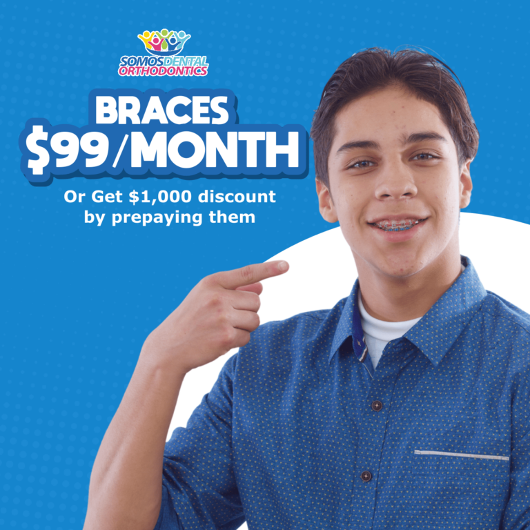 Prepay and Save: $1000 off Braces - Somos Dental, Dallas