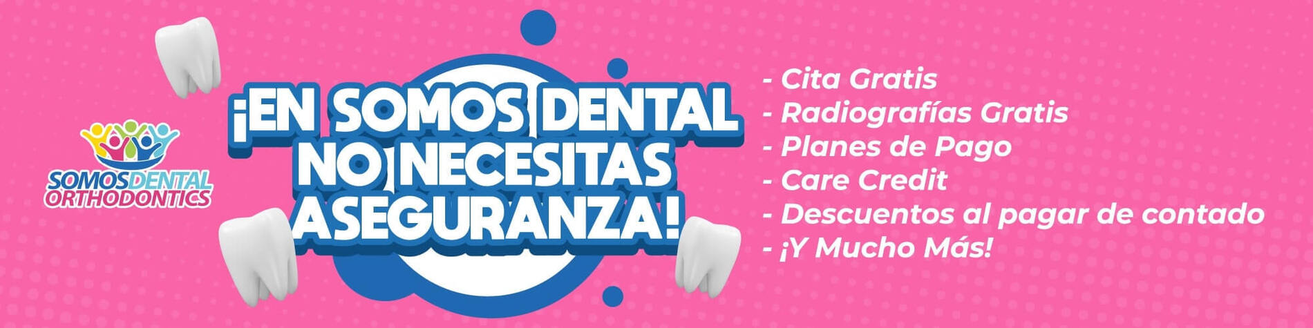 Prepaga y Ahorra: Brackets desde $2700 - Somos Dental, Dallas